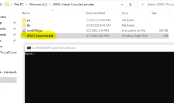 Opening a console with iDrac 6 - Knowledge Base - Leaseweb
