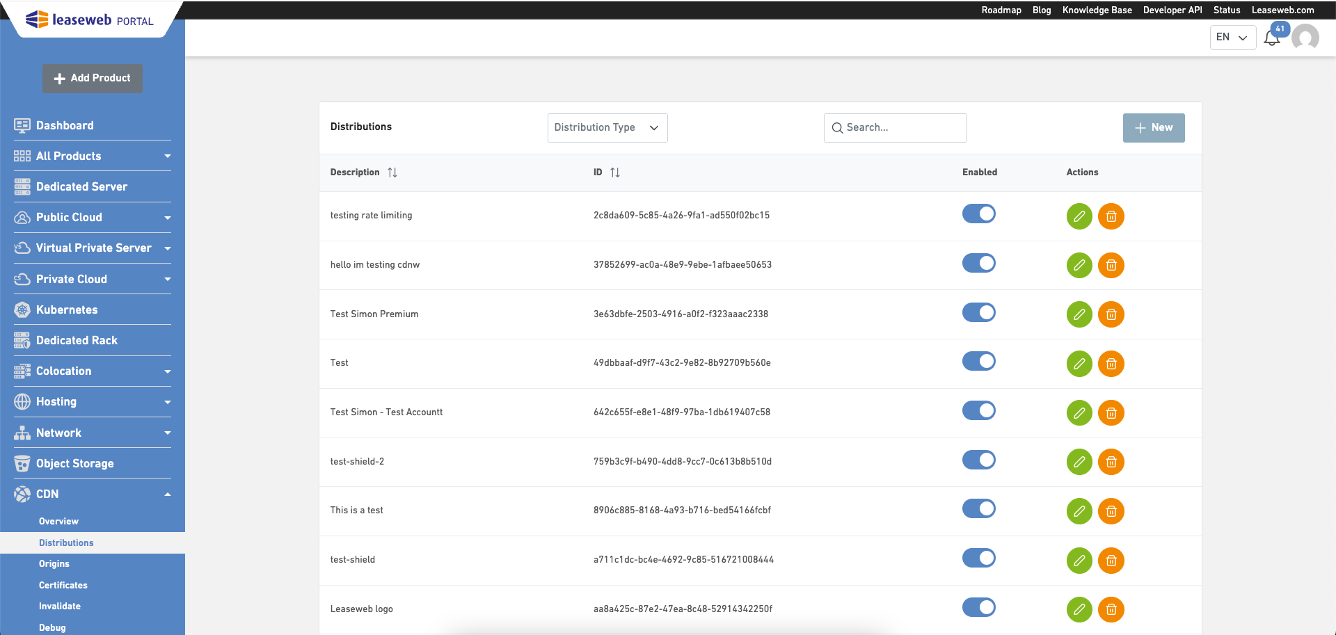 Multi-CDN Distributions - Knowledge Base - Leaseweb